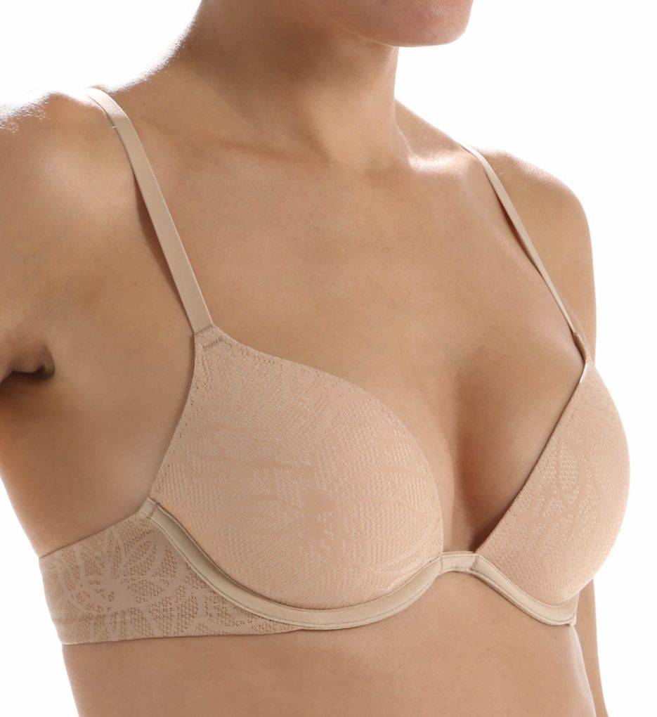 Dkny Signature Lace Plunge Push Up Bra Dk1023l Dkny Bras